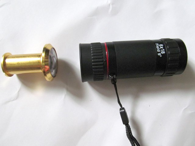 Tactical Door Viewer Peep Hole Reverser + Door Viewer+1 Year Warranty