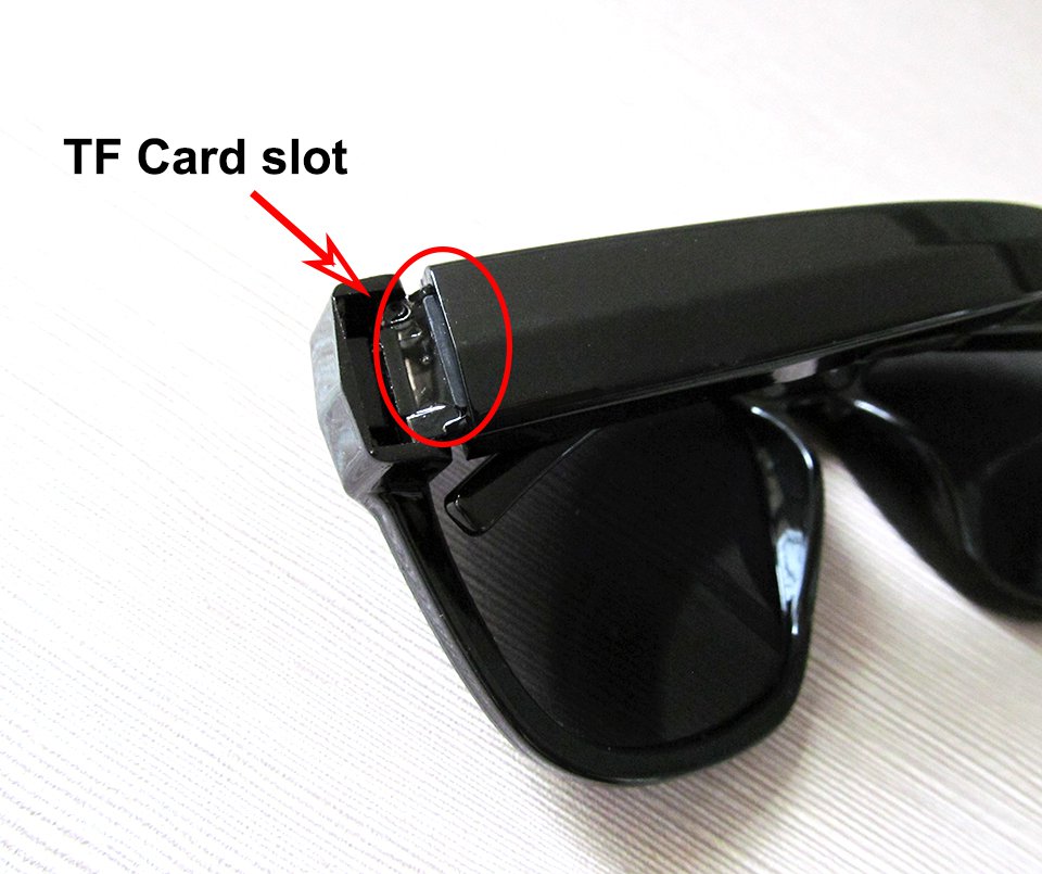 A2000 1080P 5MP HD sunglasses SPY camera eyewear Camcorder DVR with ...