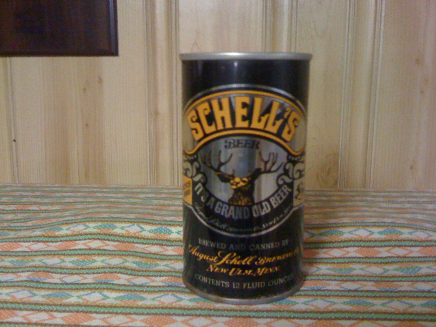 SCHELL'S BEER can August Schell Brewing co. Tab Top