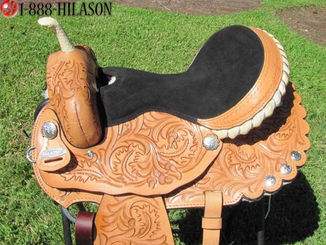 TT910 Flex-Tree Barrel Racing Trail Western Saddle 17