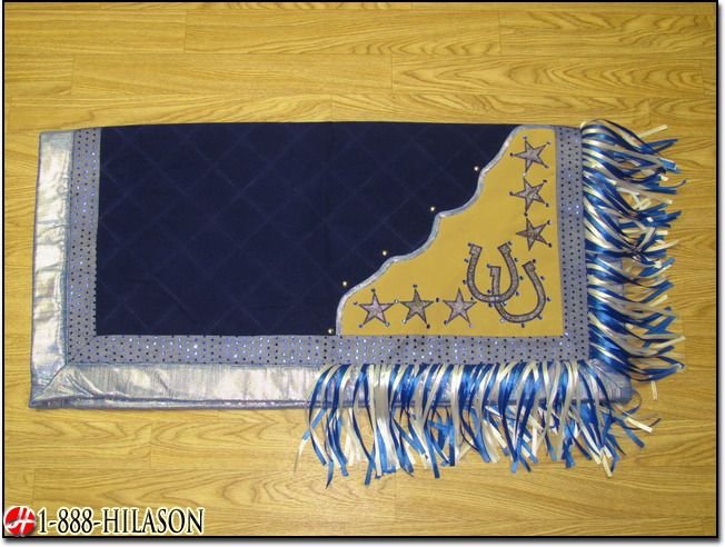 Western Show Barrel Racing Rodeo Saddle Blanket Pad 039