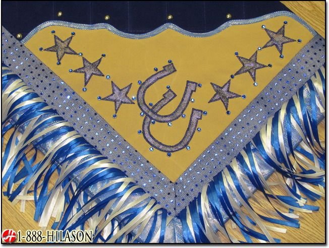 Western Show Barrel Racing Rodeo Saddle Blanket Pad 039