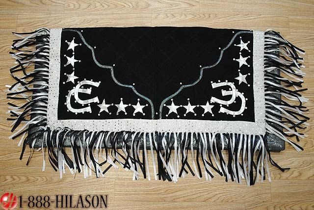 Western Show Barrel Racing Rodeo Saddle Blanket Pad 048