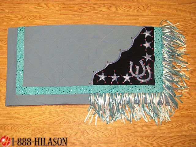238 Western Show Barrel Racing Rodeo Saddle Blanket Pad