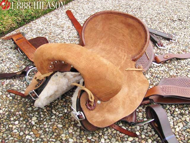 230 Hilason Brand New Hand Made Bronc Saddle 16.5 Seat