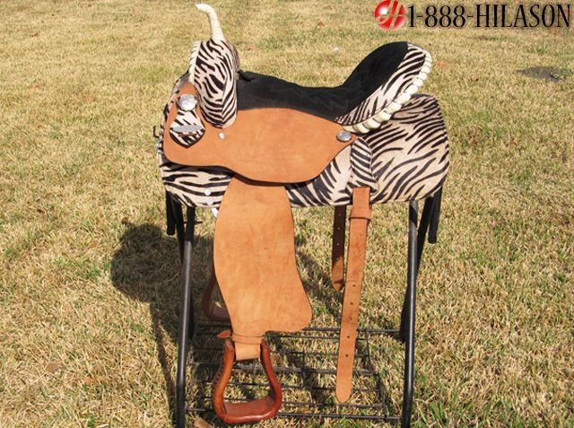 TT917 Flex-Tree Barrel Racing Trail Western Saddle 17