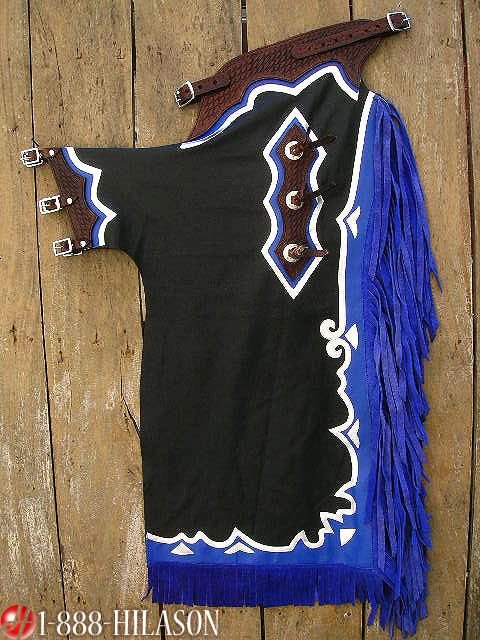 540 Bull Riding Soft Smooth Leather Rodeo Western Chaps