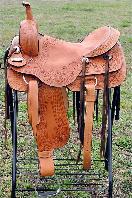 OS712TCF- HILASON WESTERN CUTTING CUTTER ROPING RANCH TRAIL COWBOY ...