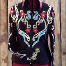 NEW HILASON WESTERN LEATHER HORSE HEADSTALL BREAST COLLAR W/ BLING ...