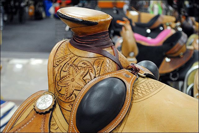 F-RS100 HILASON WESTERN WADE RANCH COWBOY ROPING BUCKAROO SADDLE 17