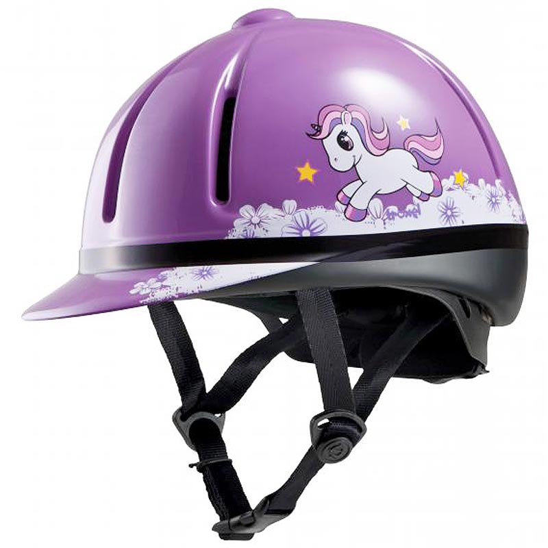 SMALL TROXEL LEGACY PURPLE SLIM PROFILE ALL PURPOSE EQUESTRIAN RIDING ...
