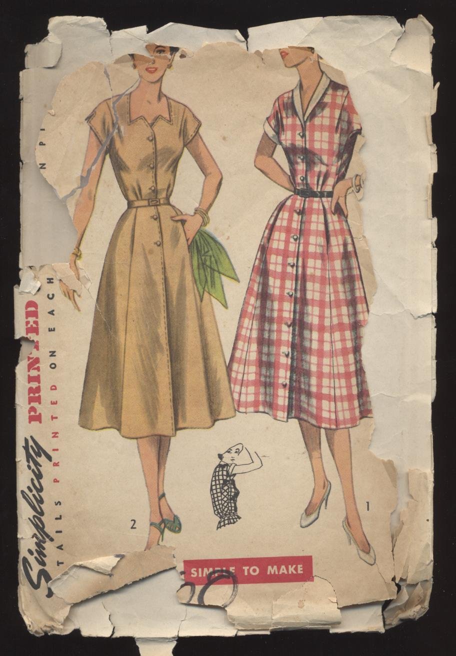 Incomplete: Women's Dresses Simplicity #4260 Sewing Pattern