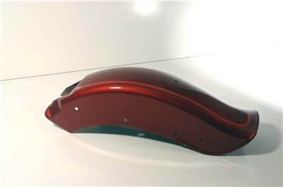 HARLEY FXDWG/DYNA WIDE GLIDE REAR FENDER BOBBER RED