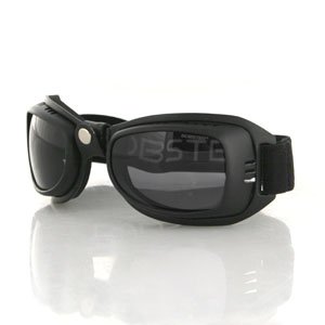 BOBSTER AIR STRYKER LARGE FOLDING GOGGLES BLACK FRAME