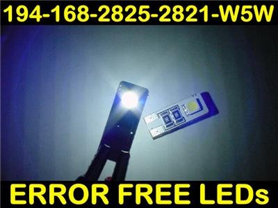 Error-Free WHITE LED BULBS! Mercedes R171 SLK55 AMG 194