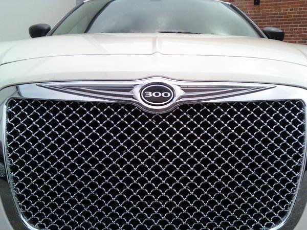 "300" Chrome GRILL+TRUNK WING EMBLEM! Chrysler 300/300C