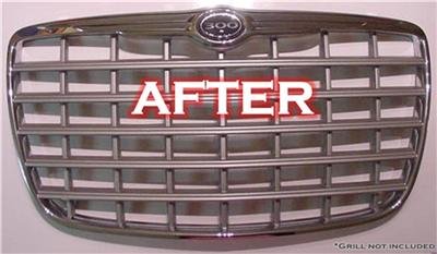 "300" Chrome grill/wing EMBLEM! Chrysler 300/300C 04-09