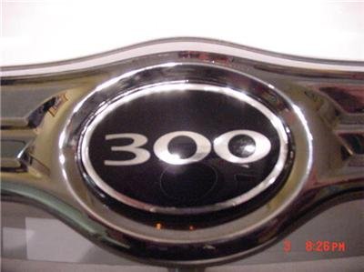 "300" Chrome grill/wing EMBLEM! Chrysler 300/300C 04-09