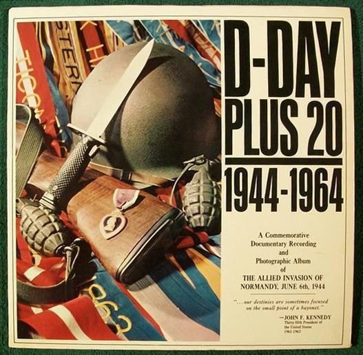 D-DAY PLUS 20 / 1944 - 1964 ~ 1964 Documentary Recording LP * 36-Booklet