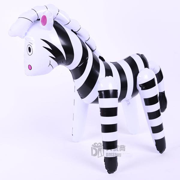50cm Inflatable Zebra Animal Summer Swimming Swim Toy
