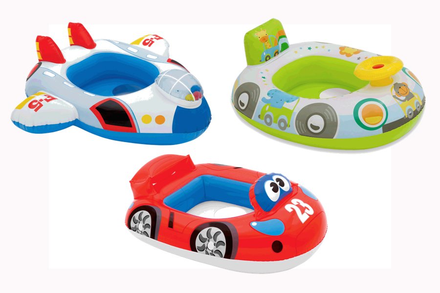 Inflatable Baby Swimming Seat race car Floating Ring for Kid SR006