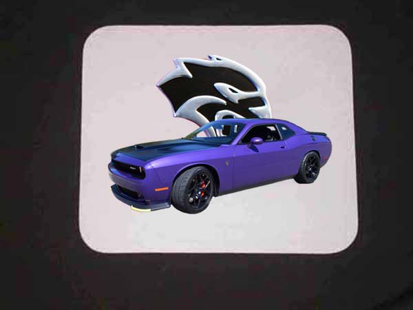 New Dodge Challenger Hellcat Mousepad!!