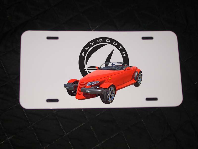 NEW 1999 Plymouth Prowler License Plate FREE SHIPPING!