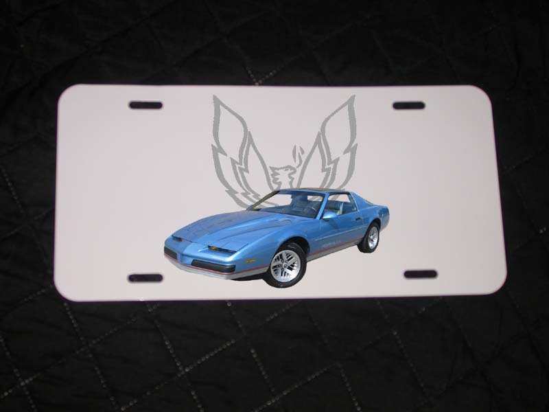 NEW 1989 Pontiac Formula Firebird License Plate FREE SHIPPING!