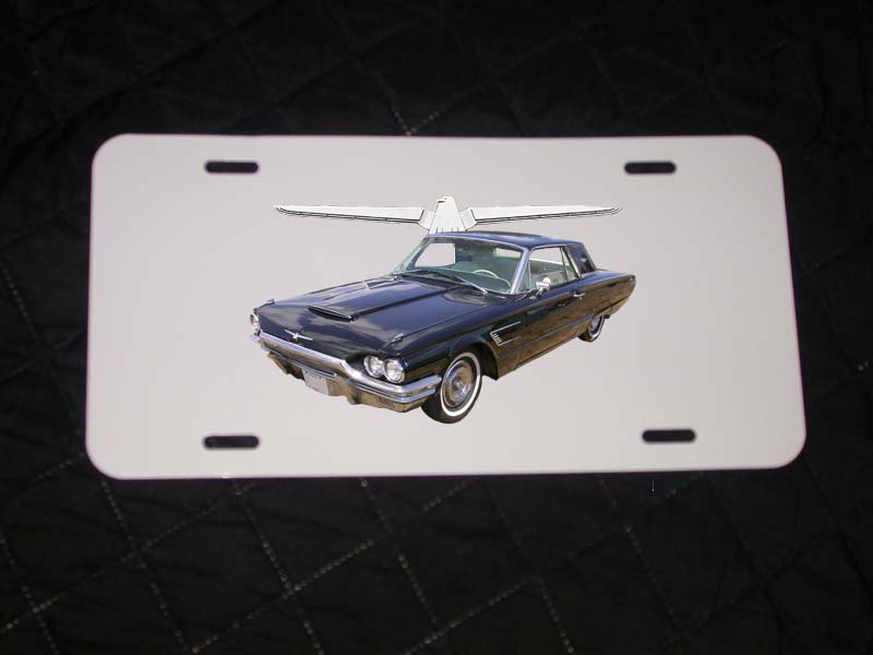 NEW 1965 Ford T-bird License Plate FREE SHIPPING!