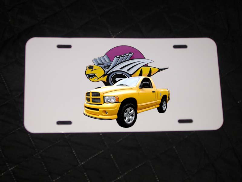 NEW 2005 Dodge Rumble Bee License Plate FREE SHIPPING!