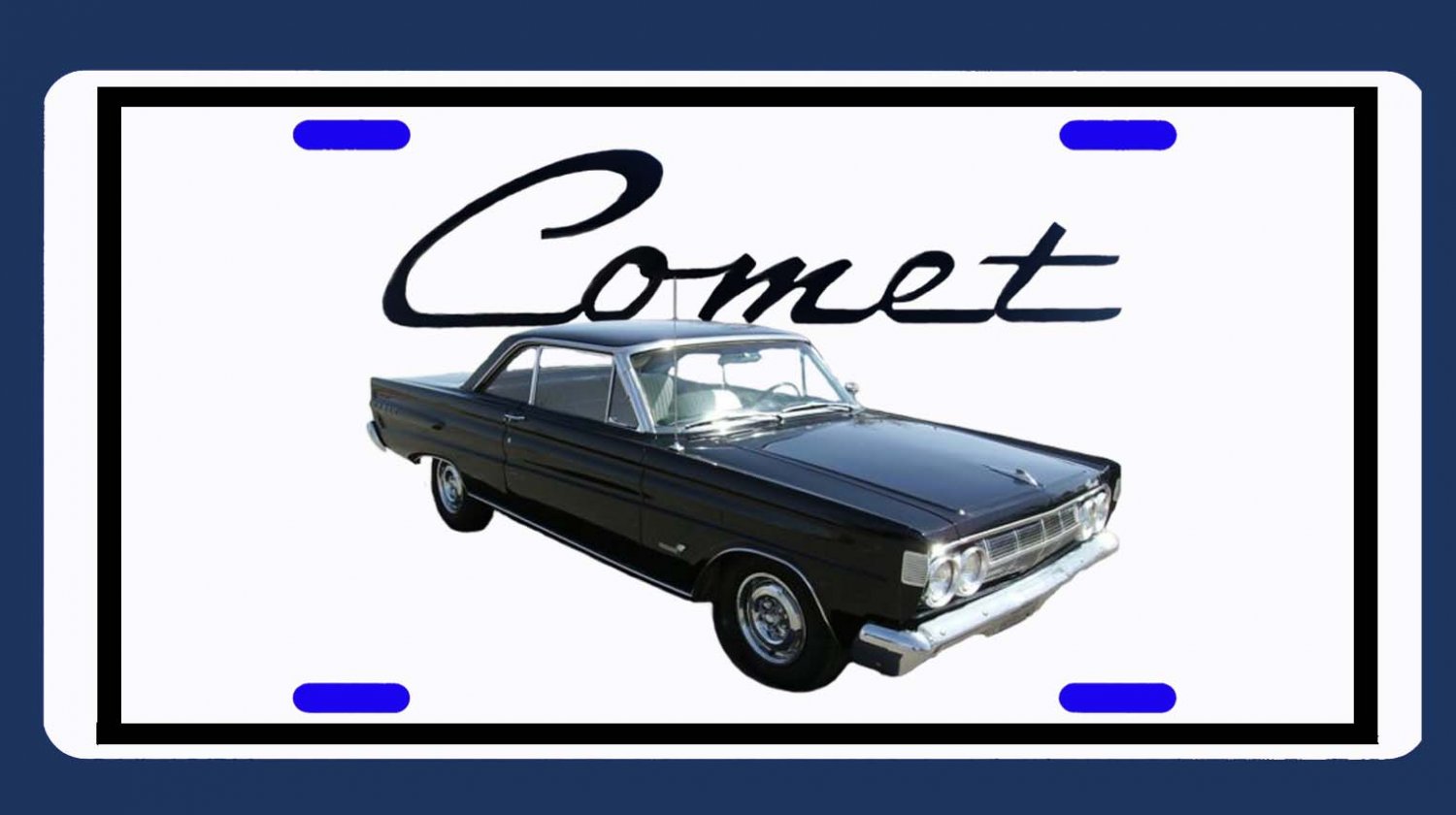 NEW 1964 Mercury Comet License Plate FREE SHIPPING!