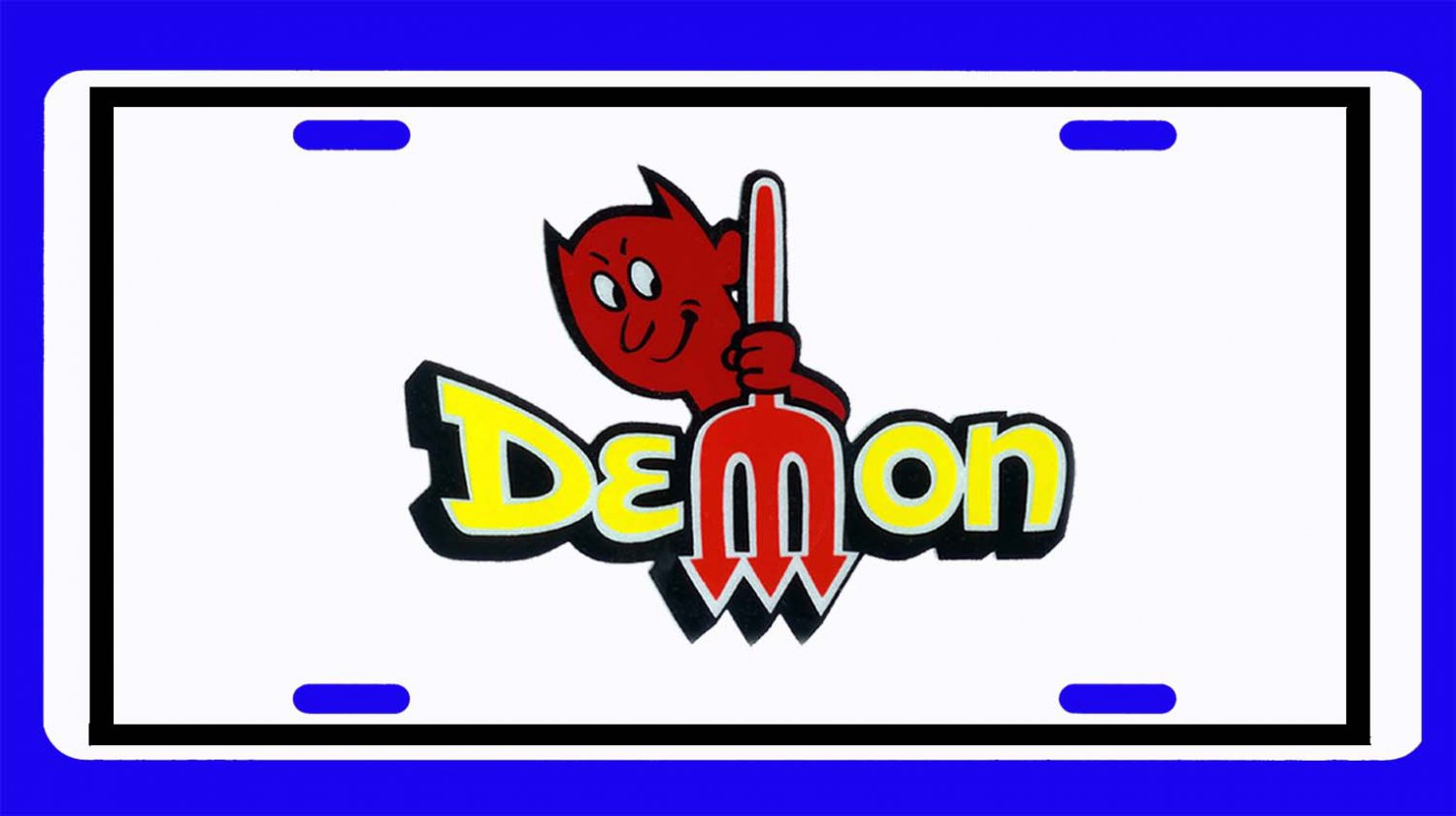 NEW Dodge Demon LOGO License Plate FREE SHIPPING!