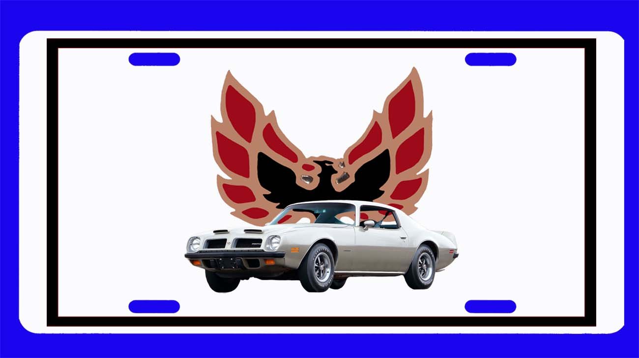 NEW 1974 Pontiac Formula Firebird License Plate FREE SHIPPING!