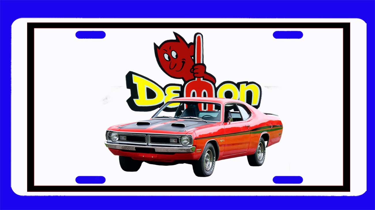 NEW 1971 Dodge Demon License Plate FREE SHIPPING!