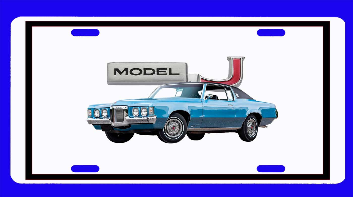 NEW 1969 Pontiac Grand Prix License Plate FREE SHIPPING!