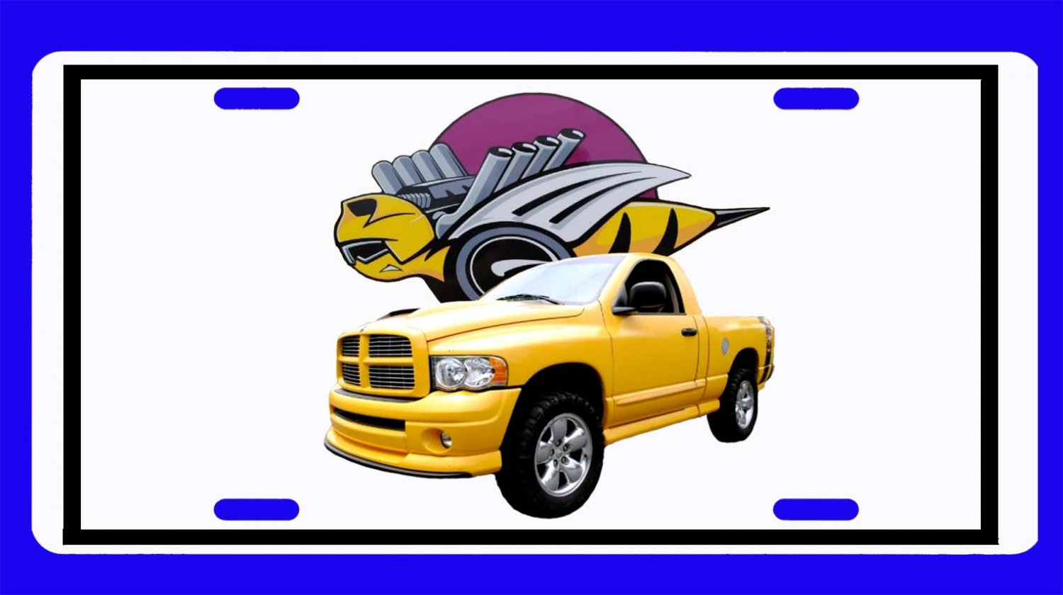 NEW 2005 Dodge Rumble Bee License Plate FREE SHIPPING!