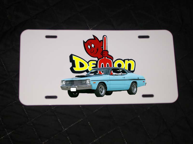 NEW 1970 Dodge Demon License Plate FREE SHIPPING!