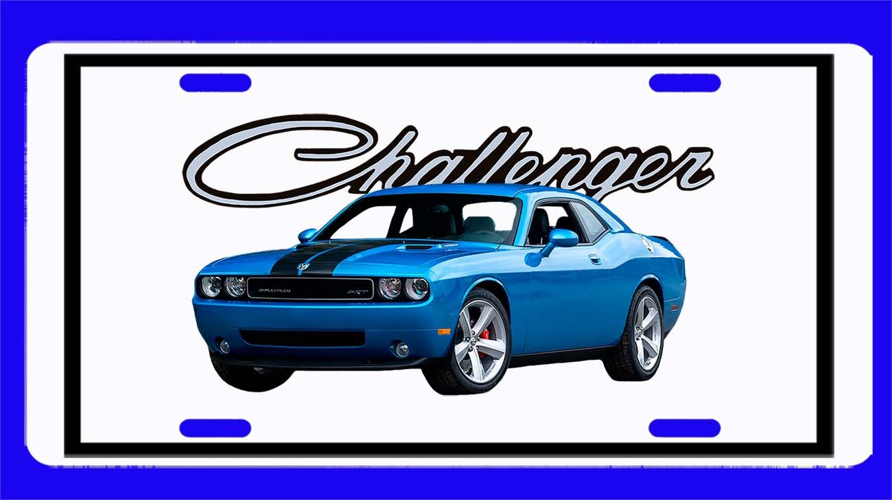 NEW 2009 Dodge Challenger License Plate FREE SHIPPING!