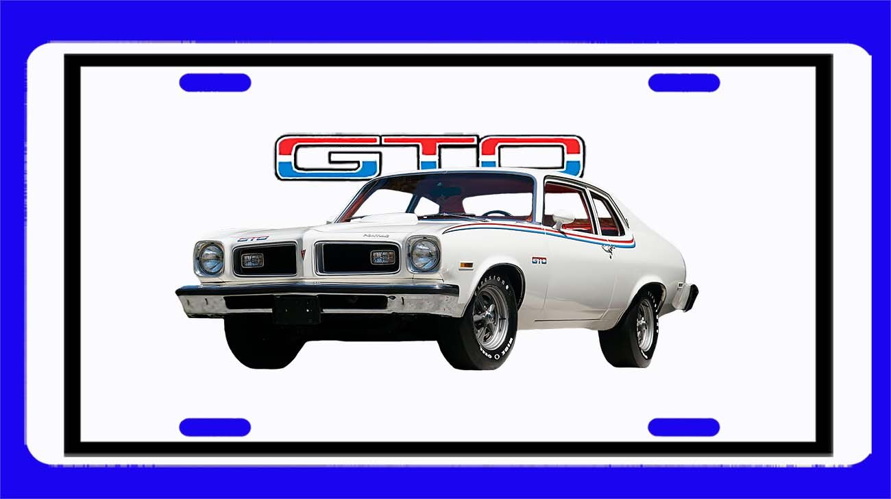 NEW 1974 GTO License Plate FREE SHIPPING!