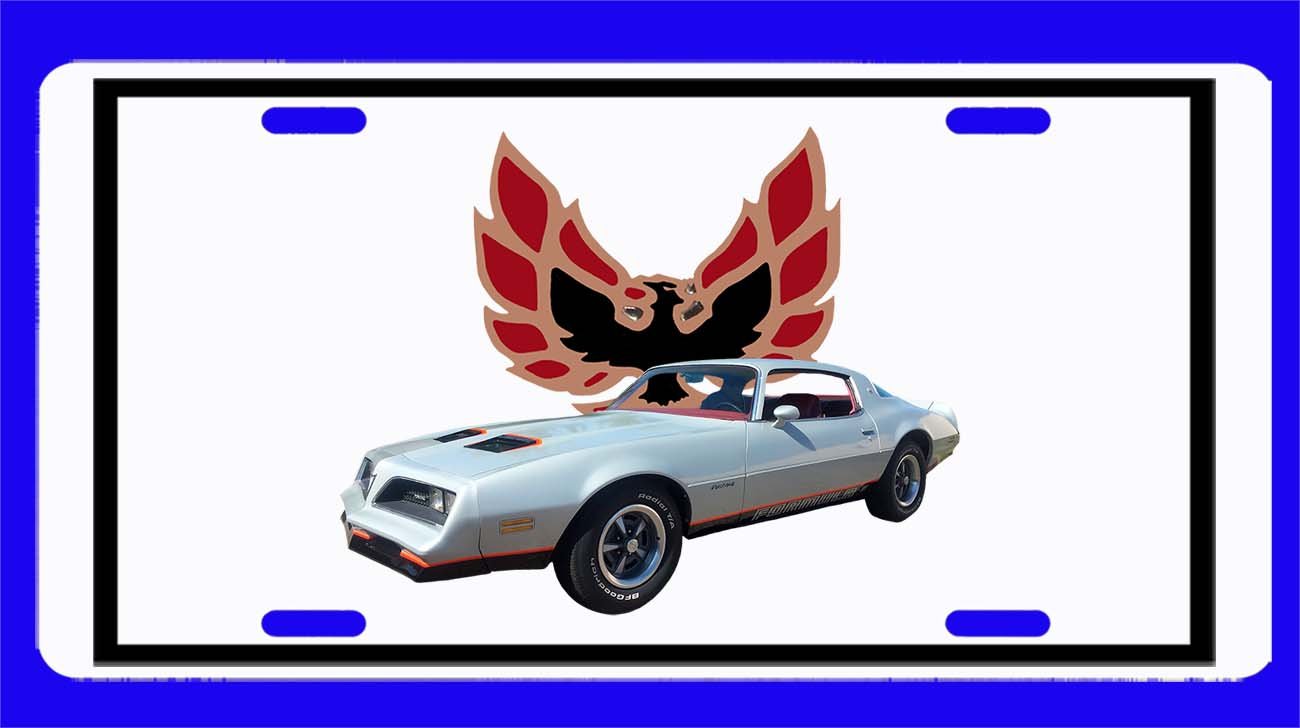 NEW 1978 Pontiac Formula Firebird License Plate FREE SHIPPING!