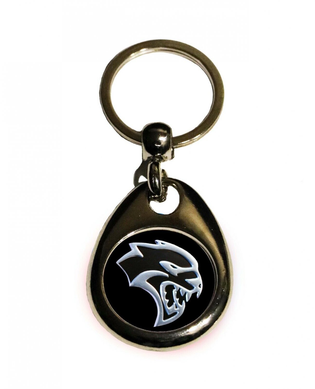 NEW Dodge Challenger Hellcat logo keychains FREE SHIPPING!!
