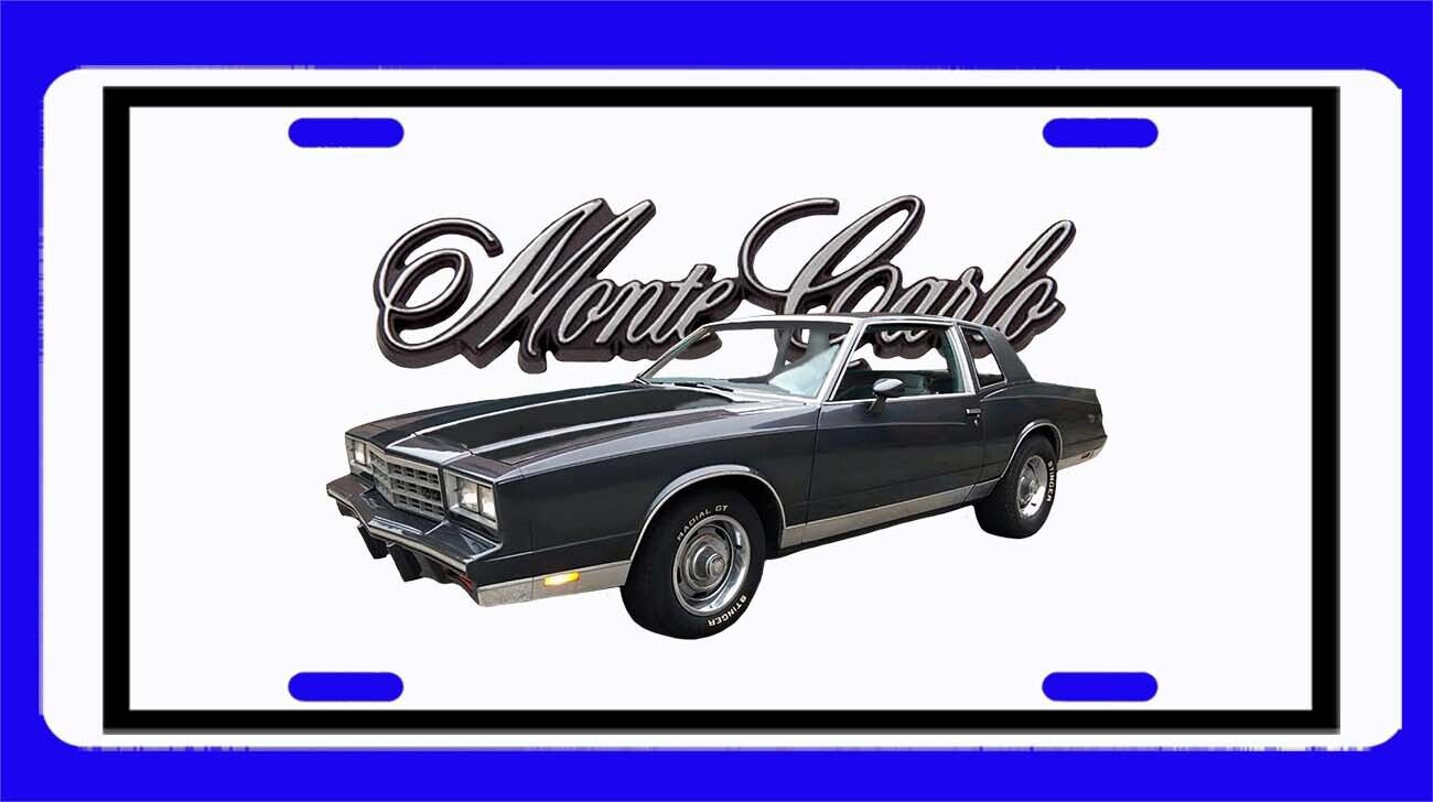 NEW 1985 Chevy Monte Carlo License Plate FREE SHIPPING!