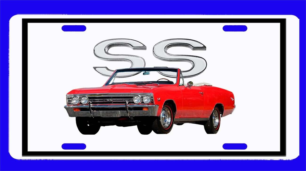 NEW 1969 Chevy Chevelle SS License Plate FREE SHIPPING!