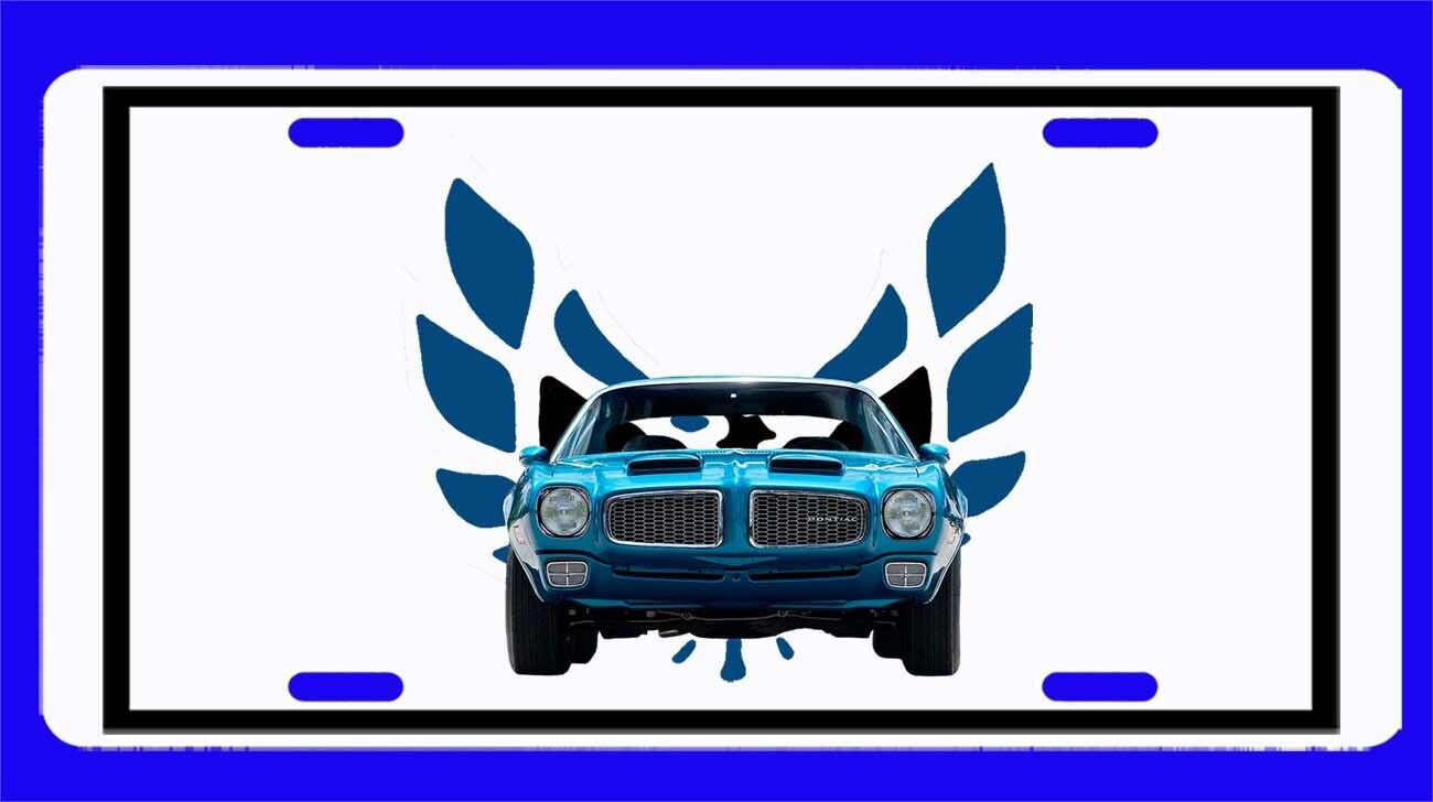 1972 Pontiac Formula Firebird License Plate! FREE SHIPPING!
