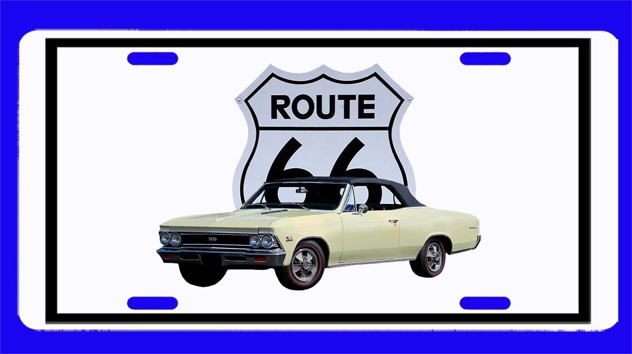 NEW 1966 Chevy Chevelle in our route 66 series License Plate!! FREE ...