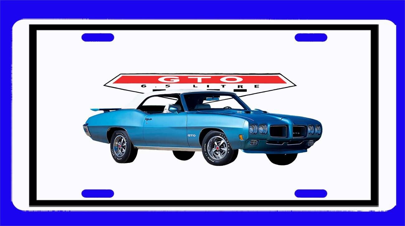 NEW 1970 Pontiac GTO License Plate!! FREE SHIPPING!!