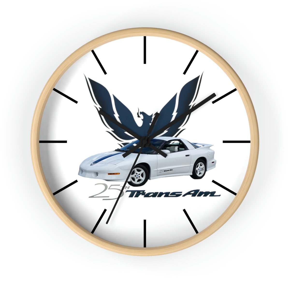New 1994 25th Anniversary Pontiac Trans AM 10" Wall Clock, Free Shipping!