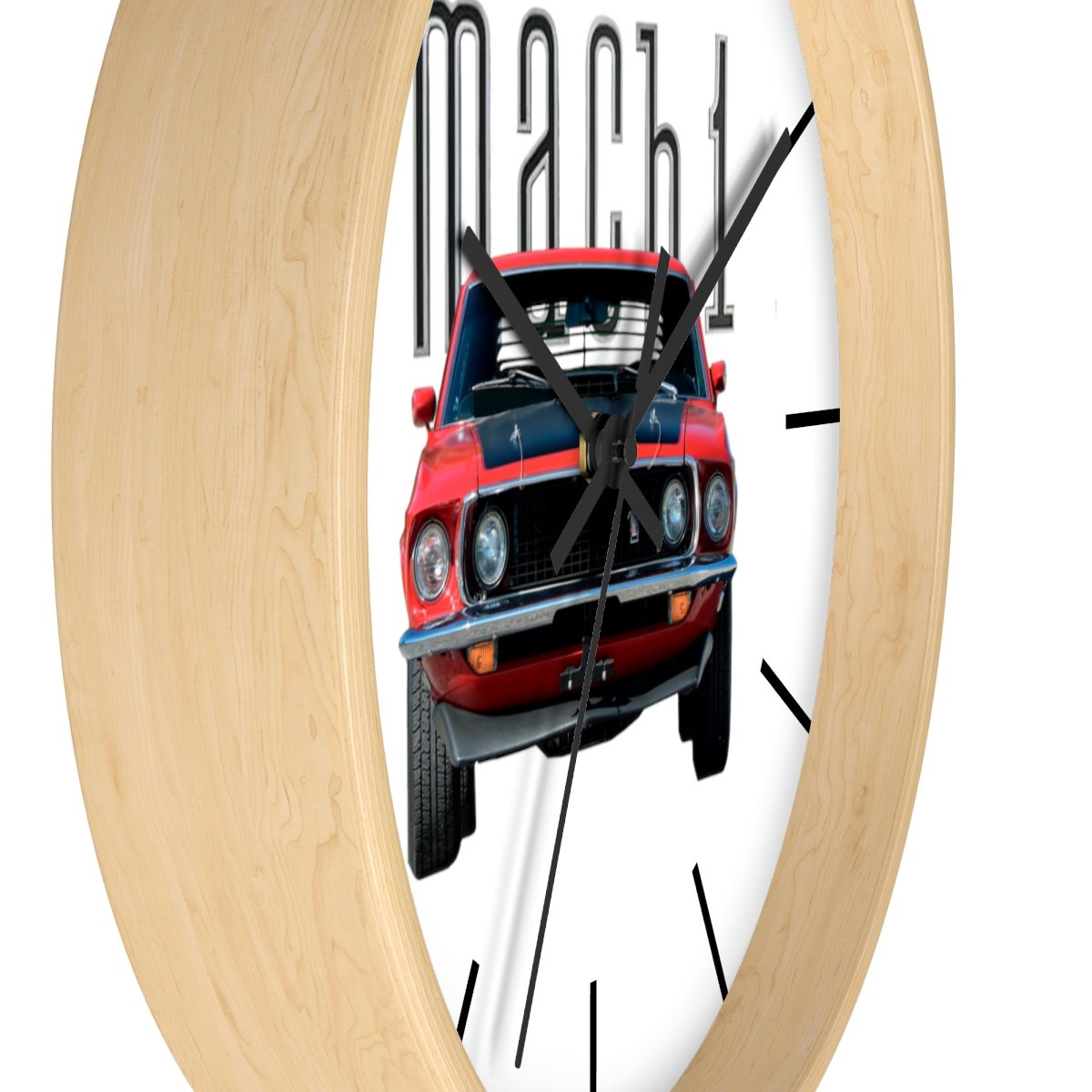 New 1969 Ford Mustang Mach 1 10" Wall Clock, Free Shipping!