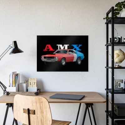 NEW 1969 AMX Gloss Poster, 4 sizes available