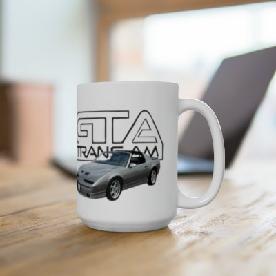 New 15 oz. 1989 Pontiac Trans AM GTA mug